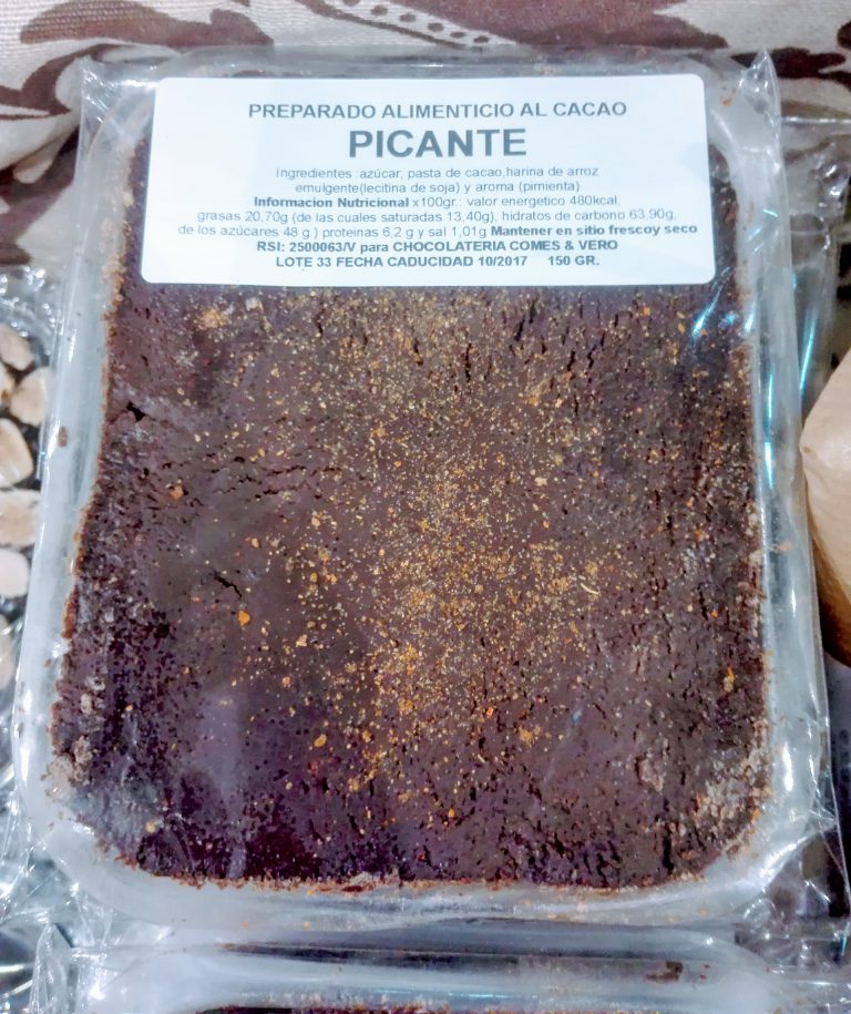 Chocolate redondo CHOCOBOLLO PICANTE 🌶️ con cayena - Chocolates ...